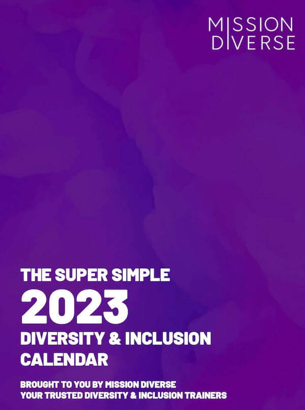 Free Diversity and Inclusion Calendar | Mission Diverse
